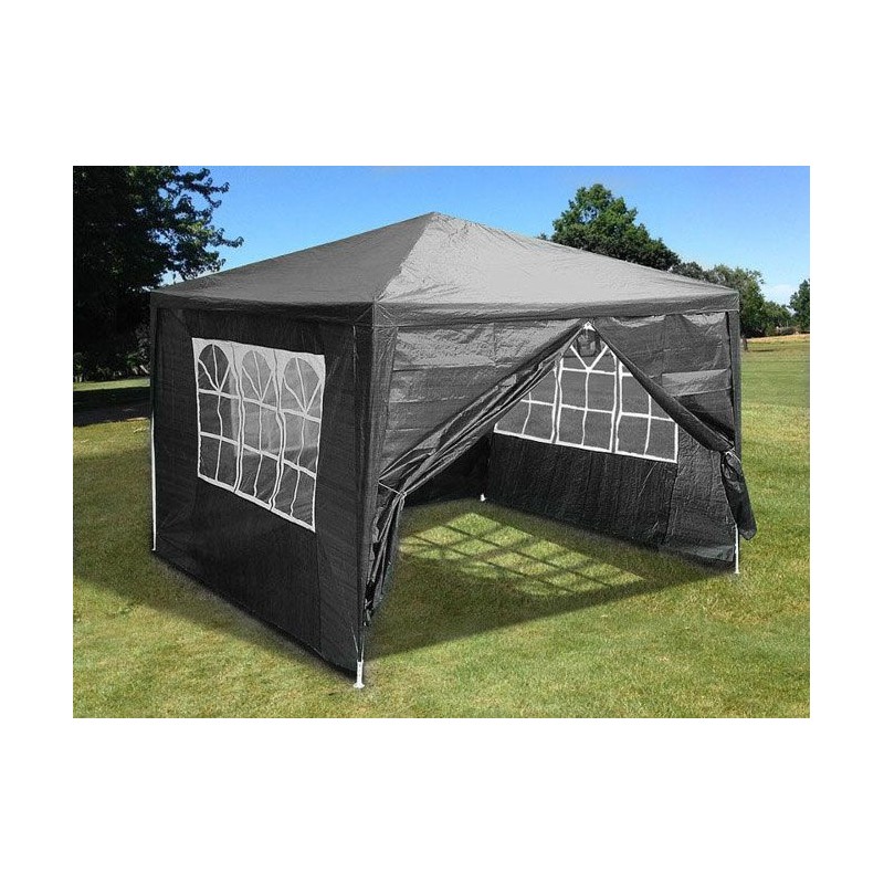 Aiapaviljon telk varikatus 3x3m + 4 seina, hall